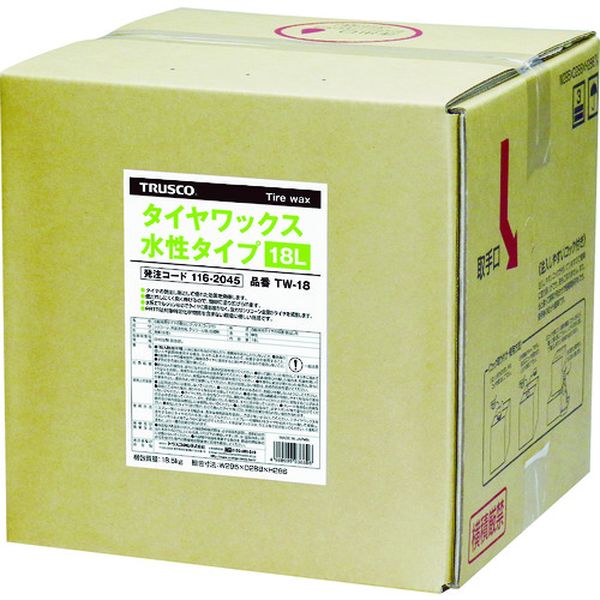 ・自動車タイヤの艶出し剤です。・水系エマルジョンなのでタイヤに悪影響が無く、強力なシリコーン皮膜がタイヤを保護します。・液ダレしにくく良く伸び少量でも簡単に塗り広げられます。・タイヤの艶出し用に。・容量(ml)：18000・容量(L)：18...
