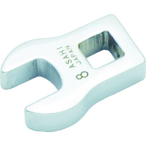 ・自動車のエアコン・パワーステアリング周り、ブレーキの油圧配管など、通常の工具では作業できない箇所でのメンテナンス作業に最適です。・六角ボルト・ナットの締結作業に。・対辺寸法(mm)：8・差込角(mm)：6.3・厚さ(mm)：6・全長(mm...