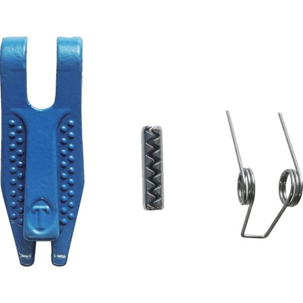 ・Vフック2t用の取り換え用ハズレ止め金具セットです。・板、バネ、スプリングピンの三点セットです。・適合機種：VHK2・Vフック用バネ金具2t用・鋳鉄・生産国 日本・JANコード 4580159594477・質量 0.060kg・コード：8...