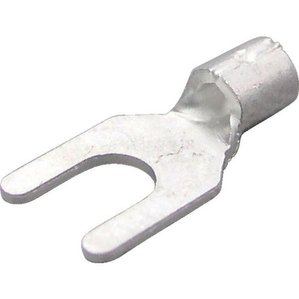 ・接触面(舌部)の取り付け穴の一方が開いており、ねじを完全に外さなくても取り付けることができる裸圧着端子です。・軟鋼のより線電線の接続に。・軟鋼のより線、または単線の電線の接続に。・電線抱合範囲 単線(mm)：1.14〜1.82・電線抱合範...