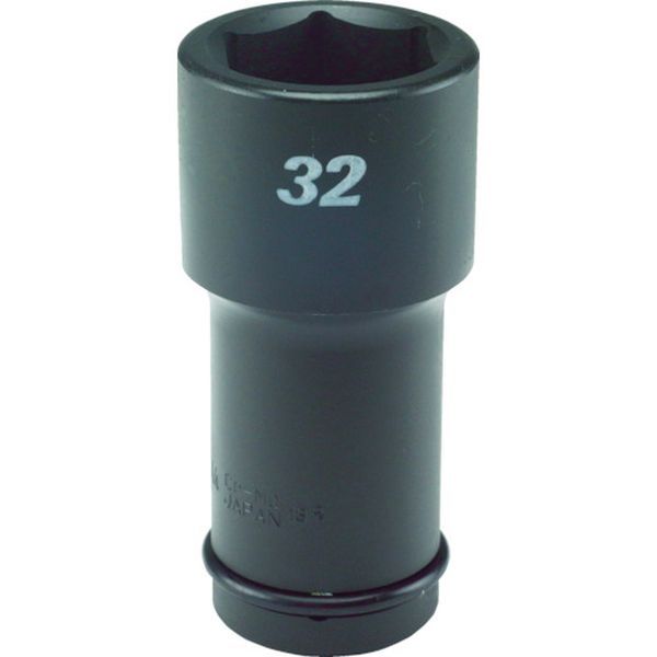 ・インパクト用ロングソケットです。・対辺寸法(mm)：27・差込角(mm)：19.0・全長(mm)：100・対辺形状：6角・クロムモリブデン鋼・ピン・リング・生産国 日本・JANコード 4938905013527・質量 575g・コード：7...