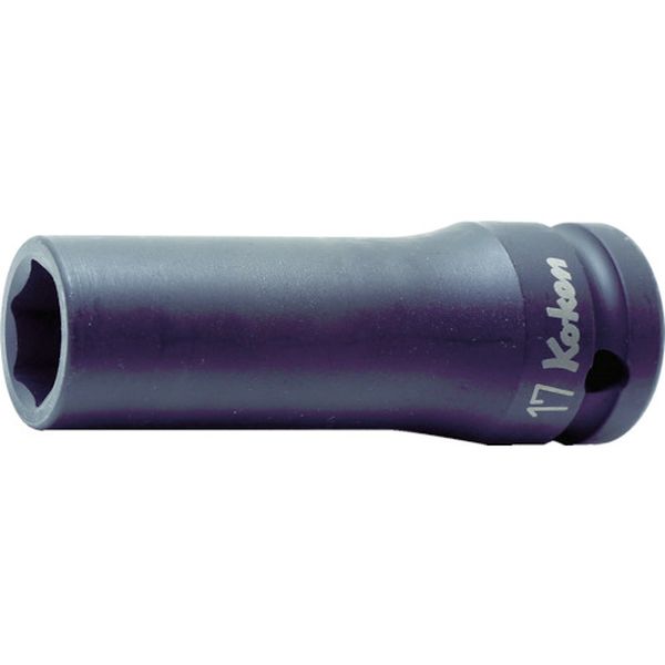 ・ボルト/ナットに接する開口部(6角)はもちろんのこと、差込側の四角駆動部にも角を傷めずハイトルクを確実に伝える面接触のフラットドライブを採用しています。・対辺寸法(mm)：13・差込角(mm)：12.7・全長(mm)：80・対辺形状：6角...