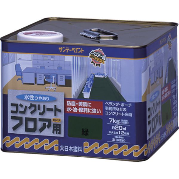・コンクリートの摩耗を防止し、ホコリを防ぎます。・水性なので作業が簡単です。・汚れ、キズをつきにくくします。・アスファルトの上にも塗装できます。・屋内外のコンクリート、モルタル面。・ベランダ、ポーチ、事務所などのコンクリート床面。・色：ライ...