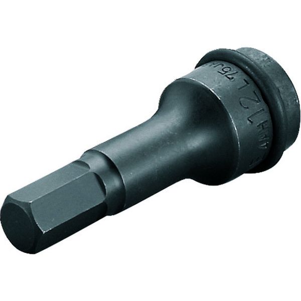 ・インパクトレンチなどの動力工具用のソケットです。・セミロングタイプです。・対辺寸法(mm)：12・差込角(mm)：12.7・全長(mm)：75・適合ピン：PIN3522S(対辺5〜14mm)、PIN3525S(対辺17mm)・適合Oリング...