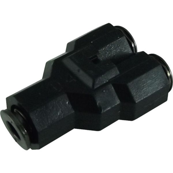 ・適合チューブ外径D(mm)：4×4×4・使用流体：空気・使用圧力：1MPa・使用温度範囲：-5〜60℃・本体:ポリアセタール(POM)・シールゴム:ニトリルゴム(NBR)・生産国 日本・JANコード 4537327002395・質量 8....