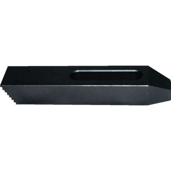 ・どのステップブロックとも組み合わせ可能です。・加工物の固定に。・長さ(mm)：100・幅(mm)：38・高さ(mm)：19・適合ボルト：M16・スチール(S45C)・処理：焼き入れ(35〜47HRC)、黒染仕上げ・生産国 日本・JANコー...