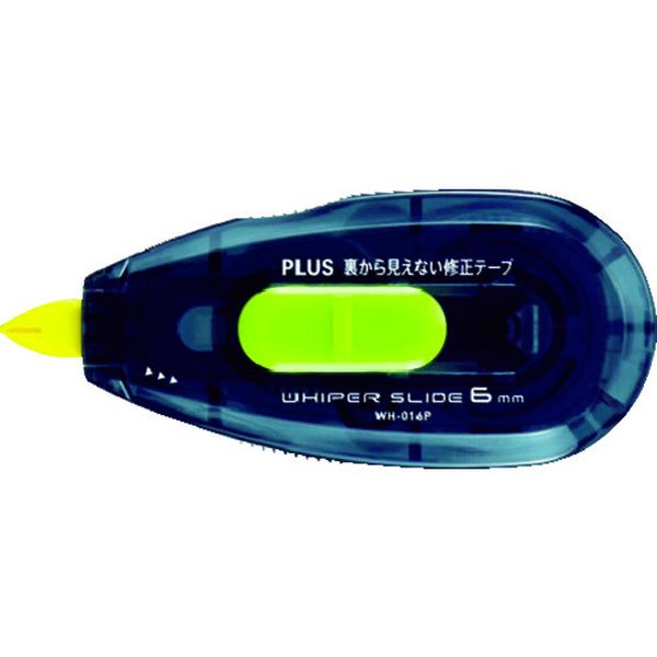 ・修正前の文字が裏から見えにくい修正テープです。・スライドレバーでヘッドが収納できるキャップレス構造です。・本体色：ブラック/グリーン・テープ幅(mm)：6・テープ長さ(m)：10・適合カートリッジ：47618・タイプ：タテ引き・グリーン購...