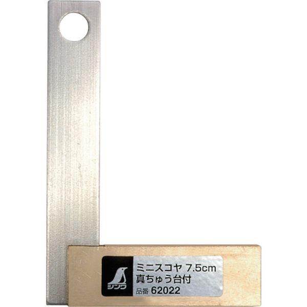 ・細かい造作に便利なミニサイズです。・小さくても、しっかり直角の確認ができます。・小さな材料にもケガキやすいです。・直角の検査、ケガキに。・台長(mm)：48・幅(mm)：13・台幅(mm)：15・厚さ(mm)：1.5・台厚(mm)：6・呼...