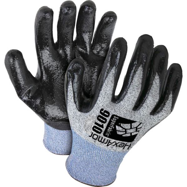 ・表面は耐切創性を実現する高性能ポリエチレン、手のひら部分にはニトリルコーティングを施し、グリップ性を提供します。・インナーにSuperFabric［［R上］］素材を使用して、市場最高の耐切創性を実現しました。—ISEA/CEレベル5を超越...