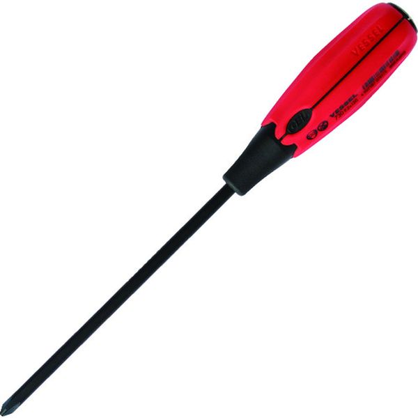 ・手のひらに合わせてグリップ形状が変化する新開発ゲル入りグリップです。・ハンマーで叩ける星型ナット付の貫通タイプです。・手にフィットするため回しやすく強い締め付けができます。・刃先：［［＋］］2・軸長(mm)：150・全長(mm)：265・...