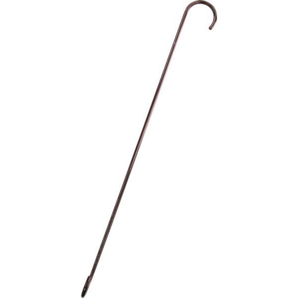 ・軽量でカラフルです。・商品の収納の吊り金具として。・色：ブラウン・使用荷重(kN)：0.15・D(mm)：6・L1(mm)：400・L2(mm)：388・S(mm)：40・W(mm)：54・R(mm)：21・表面処理：アルマイト仕上げ・ア...