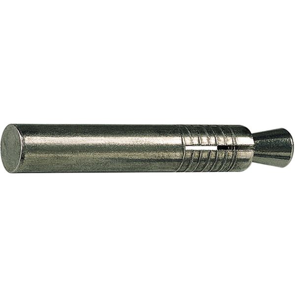 ・対象物にハンマーで打ち込み、器材の金具を直接溶接して取り付ける溶接用アンカーです。・サッシの窓枠留めに最適です。・サッシの窓枠留めに。・本体打込み式。・外径(mm)：10・全長(mm)：45・ドリル径(mm)：10.5・埋込深さ(mm)：...