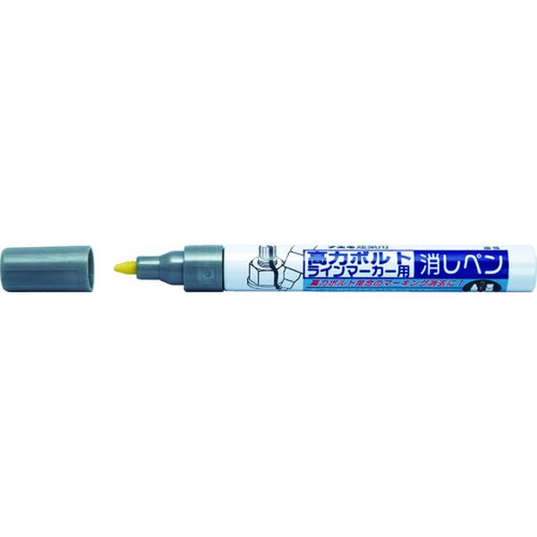 ・高力ボルト接合のマーキング用ペンです。・特殊ペン先加工でボルト角にジャスト。確実なマーキングですばやくきれいにラインが引け、作業効率がアップします。・高力ボルトラインマーカー専用消しペンです。・安全確実に消去作業ができます。・高力ボルト接...