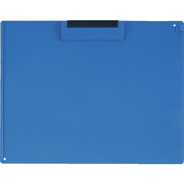 ・ボードは厚みがあって衝撃に強く、耐久性に優れています。・ペンホルダーは、ボールペン、鉛筆など筆記用具を挟むことができます。・本体に再生ABS樹脂を採用しています。・文字も書きやすい極小の砂目です。・色：青・タイプ：B4ヨコ型・幅(mm)：...