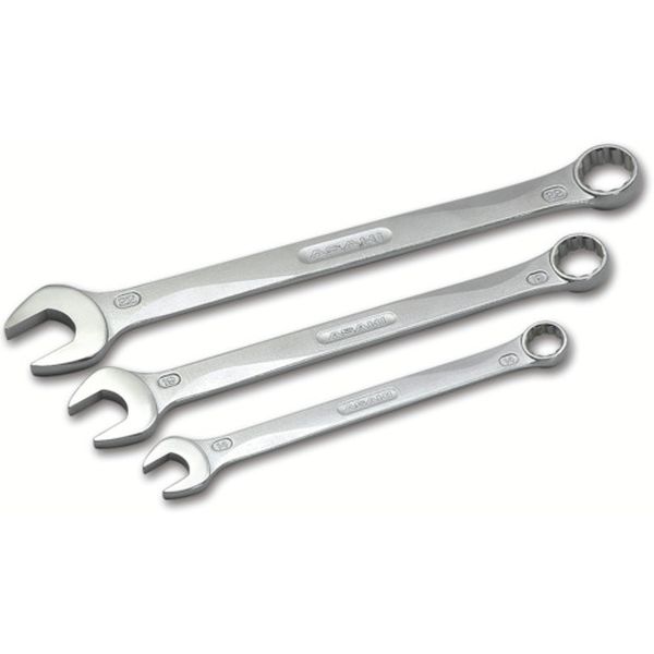 ・めがね部は、フラワー形状なので、ボルト・ナットを傷めず強い締結が可能です。・本体ネック部分に曲面を付けることで作業者の手にしっかりフィットする機能性を実現しました。スパナの頭部はシャープなヤリ型形状です。・材質は一般的なクロムバナジウム鋼...