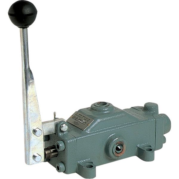 ・スプールを手動レバーで直接操作して、油の流れ方向を切り替える方向制御弁です。・高圧時でもハンドル操作が容易にできます。・スプール作動方式：スプリングオフセット形・取付タイプ：ねじ・呼び径：3/8・最高使用圧力(MPa)：13.7・最大流量...