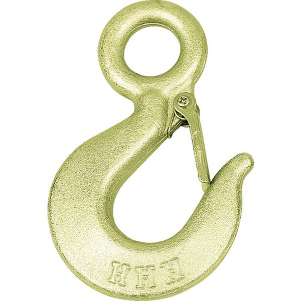 ・メッキ加工をしています。・ワイヤロープ、チェーンなどの先端金具。・基本使用荷重(t)：1.0・寸法(mm)C：24・寸法(mm)D：23・寸法(mm)H：125・寸法(mm)L：81・ラッチ付・メッキ品・スチール・生産国 日本・JANコー...