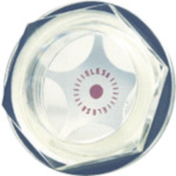 ・スター型のねじ込み式オイルゲージです。・外径(mm)：26・厚さ(mm)：18.5・耐熱温度(℃)：110・ねじ長さ(mm)：10・ねじ寸法：G1/2・ねじ込み式・本体：特殊透明ポリアミド(PAT/AR)・窓：特殊透明ポリアミド(PAT/...