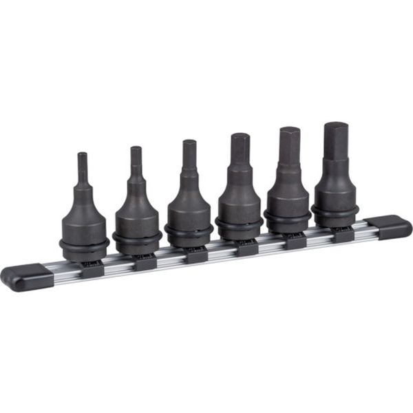 ・インパクトレンチなどの動力工具用のソケットです。・差込角(mm)：12.7・ソケット内容(mm)：5、6、8、10、12、14・セット内容(点)：6・ソケット内容：5、6、8、10、12、14・差込角12.7mm(1/2inch)・ソケッ...
