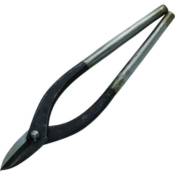 ・厚板の直線切りに対応できます。・板金加工用鋏です。・切断能力(mm)鉄板：0.8・切断能力(mm)銅板：1.0・全長(mm)：340・刃長(mm)：55・刃先：厚物用ストレート・主対応素材：GL鋼板・銅板・本体：極軟鋼(SAE1006)・...