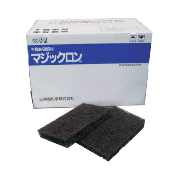 ・極太のナイロン繊維を使用しています。・重研削作業向けです。・サビ取り、汚れ落とし。・内装・外装の塗り替えの下地処理。・旧塗膜はがし。・仕上がり相当番手(#)：180・幅(mm)：150・長さ(mm)：250・砥材:酸化アルミニウム・生産国...