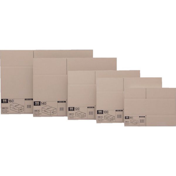 ・収納物に合わせたサイズのダンボールです。・ダンボールに直接収納の目安を印刷してあるので、収納物に合った的確な選択ができます。・各種保管、搬送物の収納。・外形寸法(mm)間口：330・外形寸法(mm)奥行：240・外形寸法(mm)高さ：18...