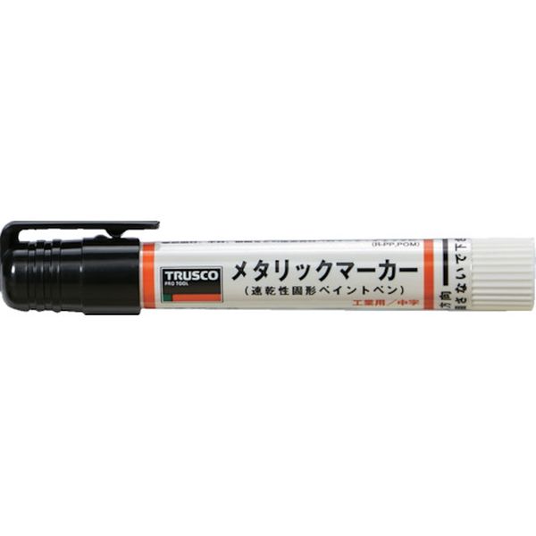 ・携帯に便利なクリップ付、速乾性固形ペイントペンです。・溶接箇所、鉄鋼材、木材、樹脂などの産業資材へのマーク・チェック。・色：黒・適合温度範囲(℃)：-20〜50・文字サイズ：中字・文字サイズ(mm)：中字・顔料、定着剤(樹脂)、アルコール...