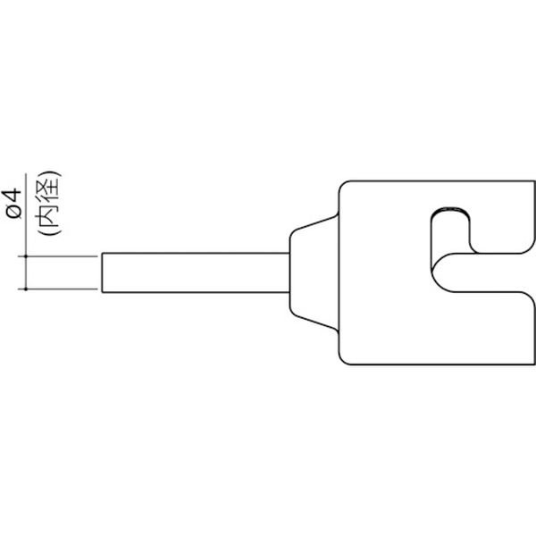 ・工具なしで簡単脱着が可能です。・SMDリワーク・内径(mm)：Φ4.0・品名：ノズル・適合ステーション機器：FR-810、FR-810B、FR-811・生産国 日本・JANコード 4962615043550・質量 23.800g・コード：...
