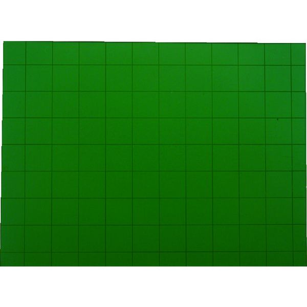 ・耐久性に優れたスチールボードです。・出し入れ簡単なトライアングルネット付です。・表裏両面にマグネットを使用できます。・現場写真工事記録用。・板面色：グリーン・縦(mm)：450・横(mm)：600・表示内容：無地・暗線：入り・暗線入(線幅...