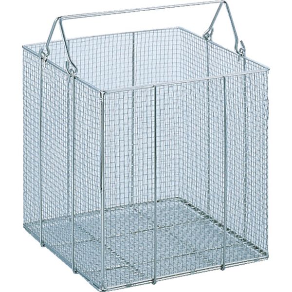 ・さびにくく、耐久性もあります。・洗浄カゴとして最適です。・外形寸法(mm)幅：200・外形寸法(mm)奥行：200・外形寸法(mm)高さ：200・有効内寸(mm)幅：190・有効内寸(mm)奥行：190・有効内寸(mm)高さ：200・線径...