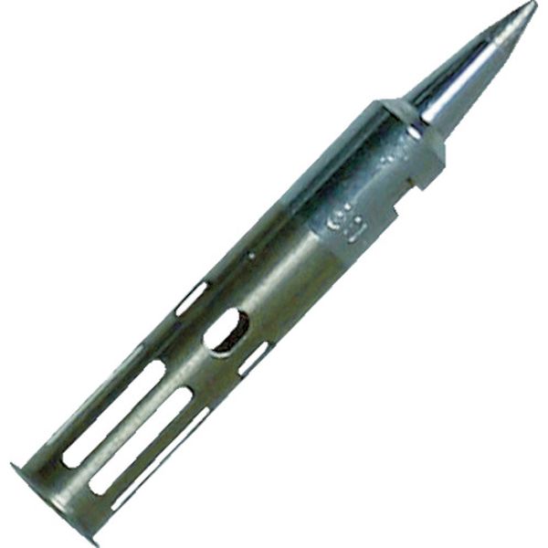 ・SKM-40用半田コテチップ(金属触媒内蔵)です。・SKM-40の部品交換に。・品名：コテ先(触媒内蔵)・適合コテ：SKM-40・銅(鉄・クロムメッキ)・生産国 日本・JANコード 4989833050436・質量 6.800g・コード：...