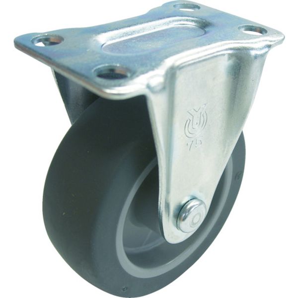 ・走行性・耐荷重を備えた標準的な小型キャスターです。・床面に跡が付きにくい材質です。・床面に汚しにくいエラストマー車輪を使用しています。・台車や家具、什器に。・車輪径D(mm)：100・タイプ：固定式・許容荷重(daN)：50・許容荷重(k...