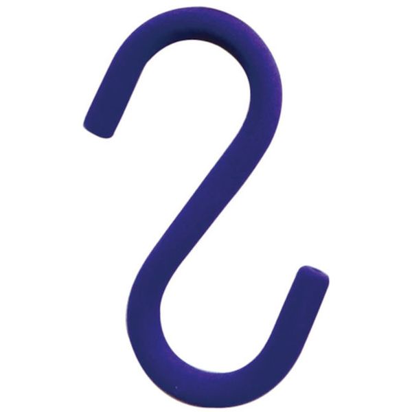 ・クッション性に優れたゴムで被膜しているので対象物を傷つけにくく、すべり止め効果も得られます。・道具の収納に。・色：パープル・使用荷重(kN)：0.06・D(mm)：8・L1(mm)：110・S1(mm)：25・S2(mm)：25・耐荷重：...