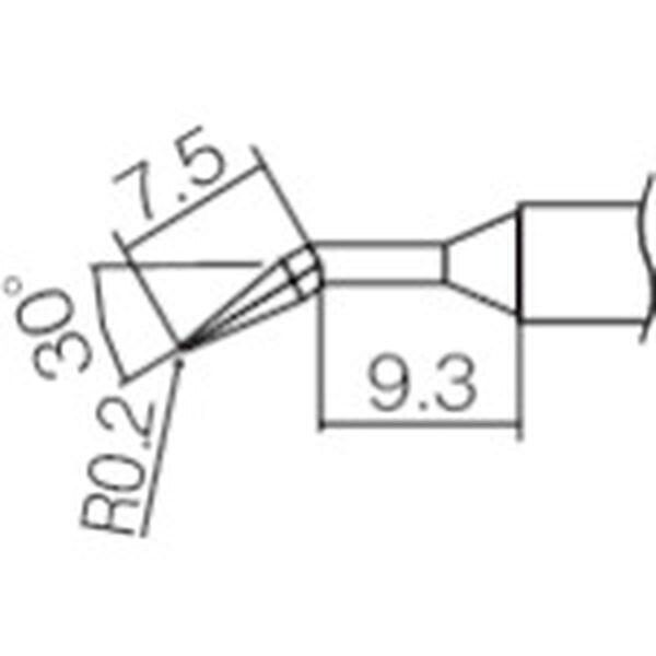 ・コテ先名称：0.2JL型・適合機種：FM-2027・FM-2028・鉛フリーはんだ対応・適合ステーション本体：FX-950・FX-951・FX-952・FM-203・FM-206・ヒーター一体型・生産国 日本・JANコード 4962615...