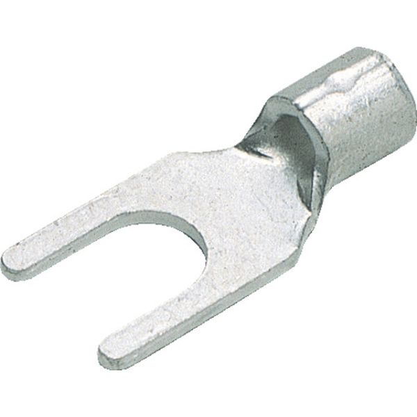 ・接触面(舌部)の取り付け穴の一方が開いており、ねじを完全に外さなくても取り付けることができる裸圧着端子です。・軟鋼のより線、または単線の電線の接続に。・電線抱合範囲 単線(mm)：1.14〜1.82・電線抱合範囲 より線(［［MM2］］)...