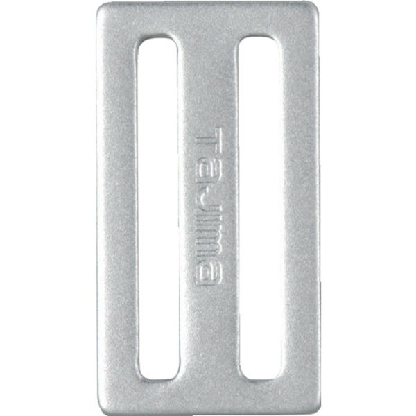 ・50mm幅ベルトの安全帯用D環止めです。・軽量なアルミ製です。・タジマ安全帯用D環止め。・色：シルバー・適合ベルト幅(mm)：50・アルミ・生産国 日本・JANコード 4975364068514・質量 15g・コード：796-8426 ・...