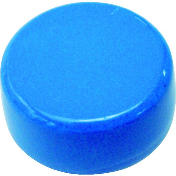 ・耐環境性に優れています。・水に強いです。・フェライト磁石をポリアミドでコーティングしています。・ホワイトボード、管理ボードなどに。・表面磁束密度(T)：0.12・吸着力(N)：6・外径(mm)：19・厚さ(mm)：9.5・色：青・マグネッ...