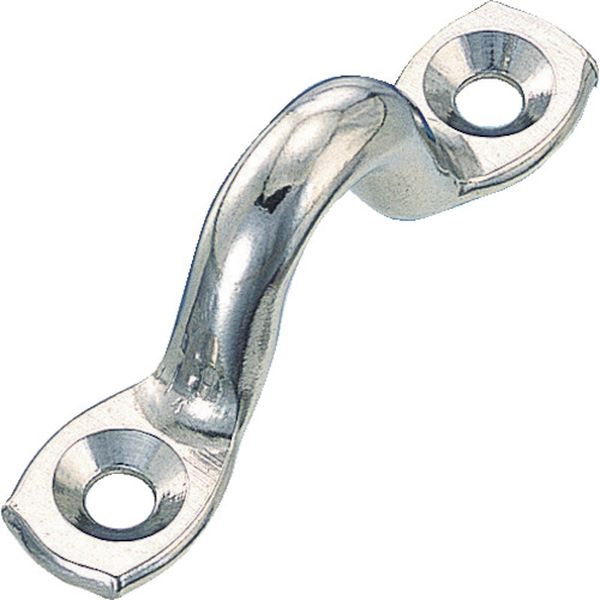 ・設置幅の狭い面でも取り付け可能です。・支柱や壁面などへの取り付け。・D(mm)：10・L(mm)：74・P(mm)：56・H(mm)：30・d(mm)：8.2・参考使用荷重(kN)：0.88・ステンレス(SUS304)・生産国 中国・JA...