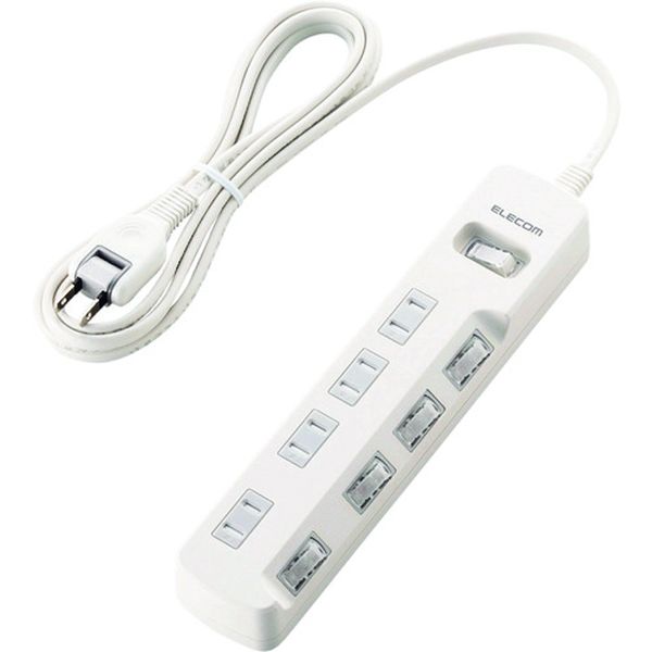 ・最大12500Vの高性能雷サージ吸収素子を内蔵し、電子機器を守ります。・最大サージ電圧12500VはJEC210/212規格に基づく数値です。・接続機器ごとにON/OFFでき、待機電力を個別に節約できる個別スイッチが付いています。・個別ス...