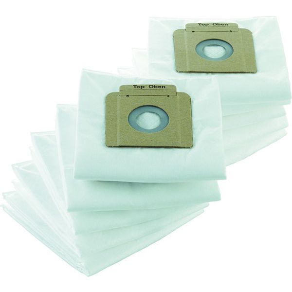 ・紙製に比べ集塵力は約2倍で吸引力も低下しにくいフィルターバッグです。・業務用掃除機　TKC1200用のフィルターバックです。・品名：フィルターバッグ(合成繊維・10枚入)・適合機種：TKC-1200・生産国 ドイツ・JANコード 4989...