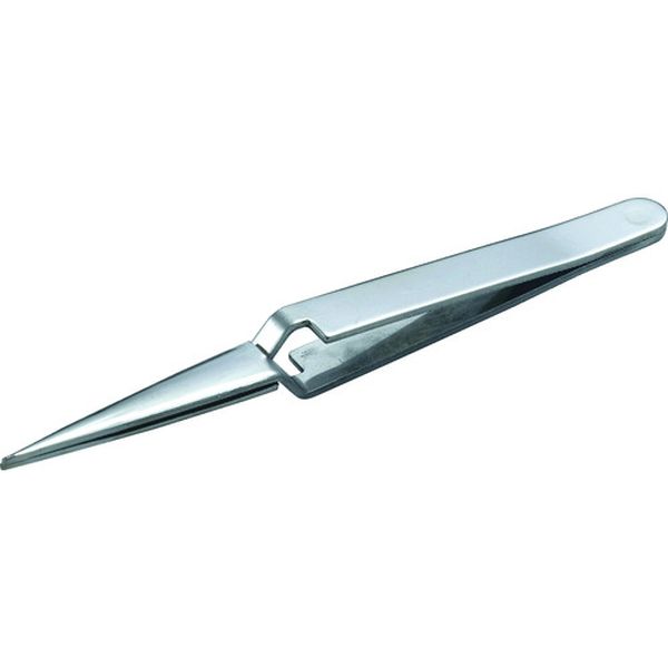 ・手をはなすと閉じるため、バイスがわりに使用できます。・はんだ付け作業などに便利です。・逆動作モデルです。・開き寸法：10mm・小物つまみ作業。・全長(mm)：120・幅(mm)：8・先端幅(mm)：1・開き寸法(mm)：10・ステンレス(...