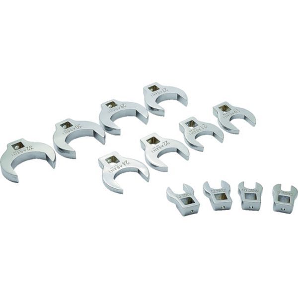 ・自動車のエアコン・パワーステアリング周り、ブレーキの油圧配管など、通常の工具では作業できない箇所でのメンテナンス作業に最適です。・ラチェットはクローフートレンチの着脱が容易なクイックリリースボタン付です。・材質はクロムバナジウム鋼、表面処...