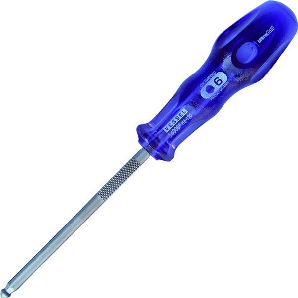 ・手のひら形状を追求したエルゴノミックハンドルです。・軸には早回しに便利なローレット加工付きです。・六角穴付きボルト締め作業・対辺寸法(mm)：6.0・軸長(mm)：120・全長(mm)：235・対辺(mm)：6.0・軸：クロムバナジウム鋼...