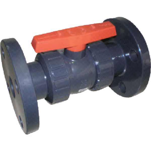 ・樹脂製のボールバルブです。・本体・部品材質は硬質塩化ビニール(PVC)の為、耐薬品性に優れております。・片キャリア方式に構造を一新、左ねじ組込み方式のボール押えにより、禁油処理等で部品が脱脂された状態でもユニオンナットの取外しの際にボール...