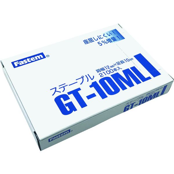 ・建築用ラス張り。・紙(荷札、ポスター)張り。・フェルト張り。・天井材打ちなど。・肩幅(mm)：12・足長(mm)：10・適合機種：GT-C・GH-11N・鉄(軟鋼線材)/メッキ・生産国 中国・JANコード 4985680220343・質量...