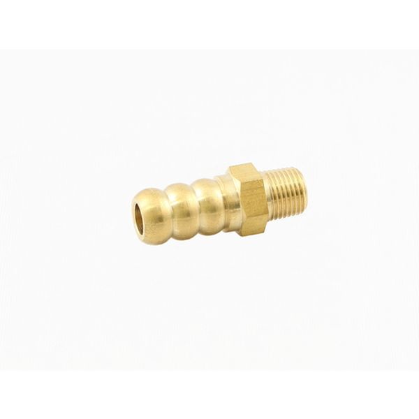 ・金型冷却用ホース継手として・ホース用継手。・接続口径D：R1/4・六角対辺(mm)：14・最高使用圧力(MPa)：3.45・接続口径(タケノコ外径)(mm)：11.0・六角対辺(mm)本体：14・タイプ：ホースニップル・使用流体：水・空気...