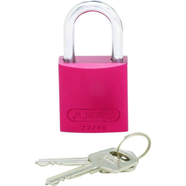 ・アルミ製ボディーはアルマイト処理されており、耐久性と耐腐食性に優れています。・安全性が高いダブルロックで6ピンシリンダーです。・キーが2個付きます。・ロックアウト用パドロック。・南京錠。・色：赤・厚さ(mm)：19.1・縦(mm)：73....