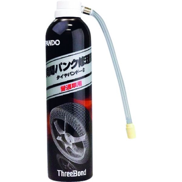 ・ジャッキ等の工具が不要です。・その場で瞬時にパンク修理が可能です。・タイヤ、チューブを傷めず、修理可能です。・修理と同時にエアーが注入されます。・普通車用のパンク修理に。・容量(ml)：385・・使用範囲温度：常温・・容器：スプレー・・容...