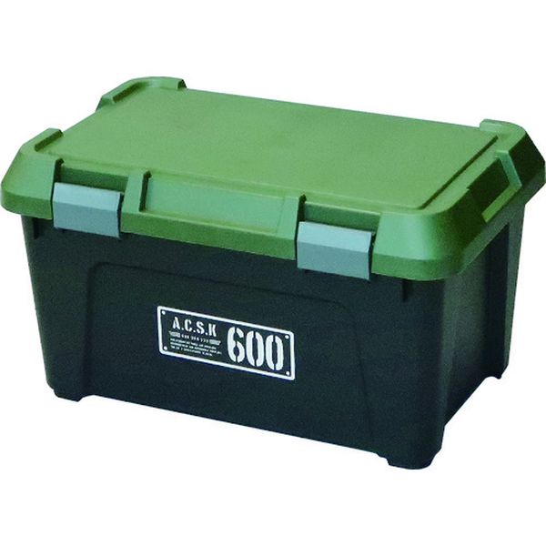 ・耐荷重は80kg(フタ)なので、踏み台や椅子としても使用できます。・フタが外せるので、お手入れが簡単です。・スタッキングでき便利です。・使用しない時はネスティングでき、場所をとりません。・容量(L)：38・色：ブラックグリーン・外形寸法(...