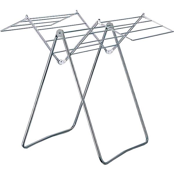 ・折りたたみ式でコンパクトに収納できます。・飲食店やホテルに。・幅(mm)：670・奥行(mm)：1020・高さ(mm)：905・摘要：28枚掛・物干しヒマワリC-60・スチールクロームメッキ・生産国 日本・JANコード 490318030...